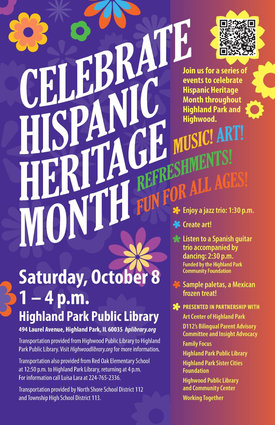 Hispanic Heritage Month | Community Celebration • Mes de la Herencia ...
